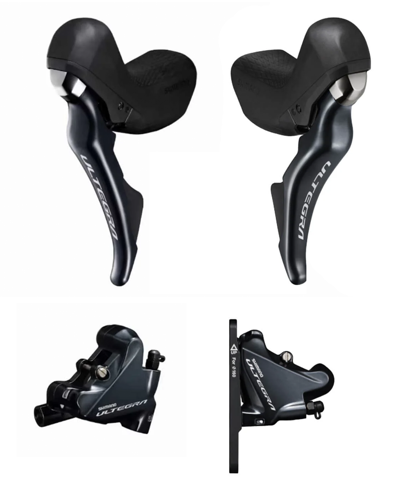 Shimano Ultegra ST-R8025 / BR-R8070 Short Reach Hydraulic Disc Brake S ...