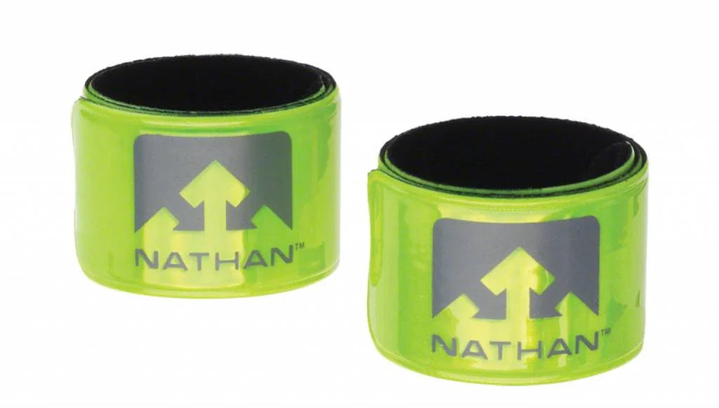 Nathan Reflex Reflective Snap Arm Bands - Pack of 2 | Sport & Leisure