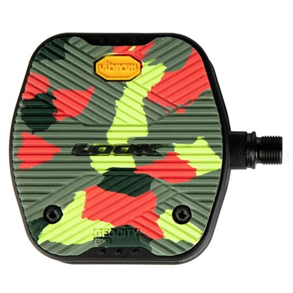 Look Geo City Grip Flat Bike Pedals - Camo | Sport & Leisure