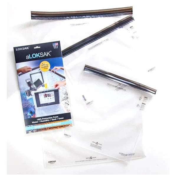 Loksak Large Assortment Multi Pack Resealable Bags - Set of 3 – Sport ...