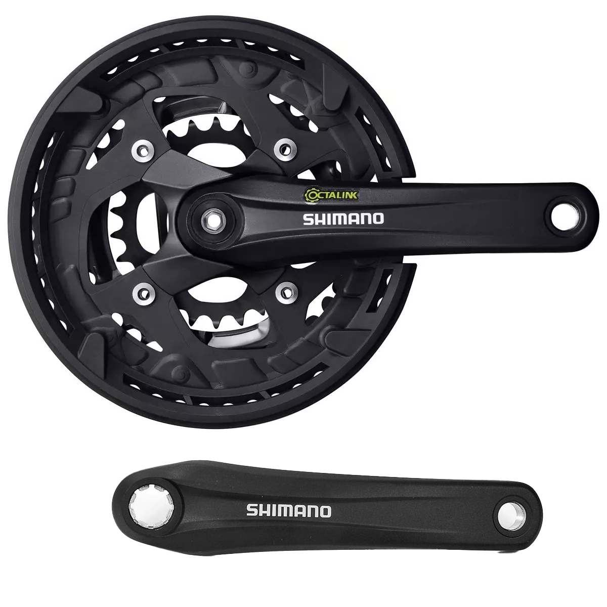 Shimano Alivio FC-T4010 Octalink Triple Chainset - 48-36-26T – Sport ...