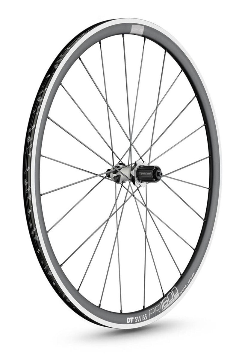 DT Swiss PR 1600 SPLINE 32 - Rear Wheel - 9mm Quick Release - Rim Brak ...