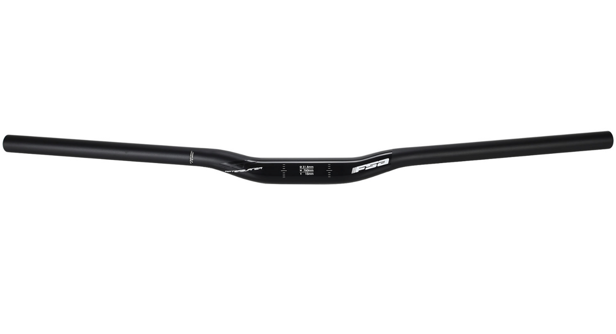 FSA Afterburner Low Riser MTB Bar - 680mm Width - 31.8mm - 15mm Rise ...