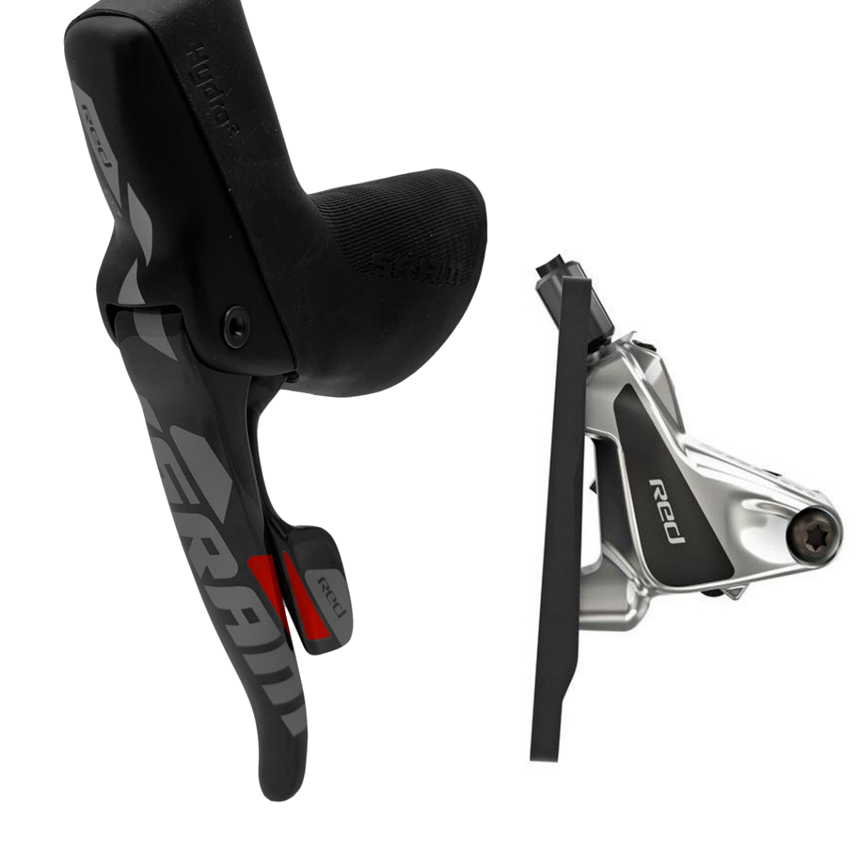 SRAM Red 22 Brake & Shifter with Hydraulic Disc Caliper - Left - 2 Spe ...