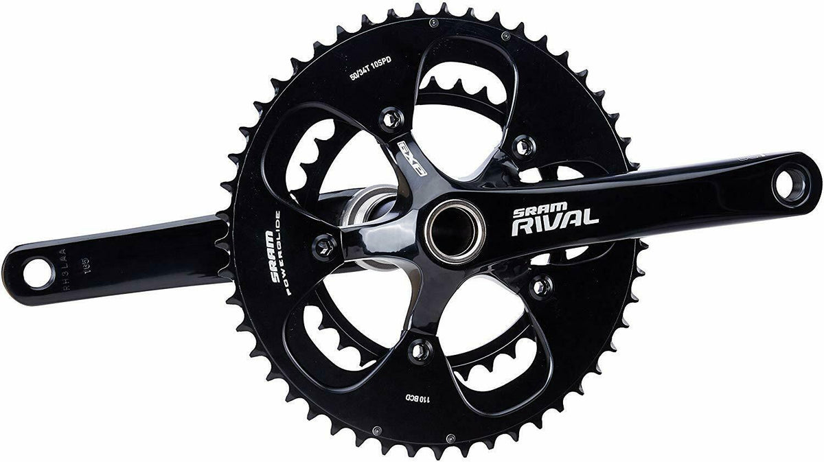 SRAM Rival GXP Double Chainset - 172.5mm – Sportandleisure.com