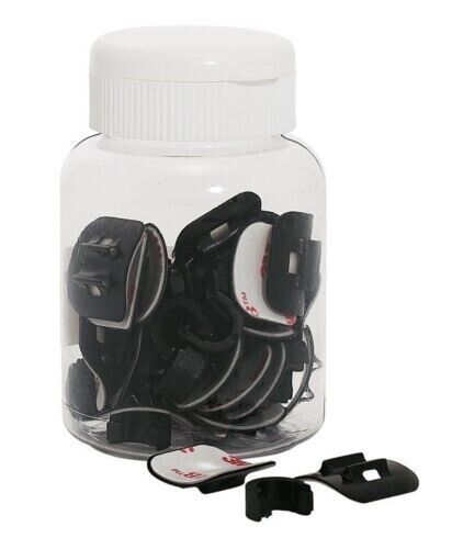 XLC BR-X08 Stick On Bike Cable Guides - Pack Of 30 | Sport & Leisure