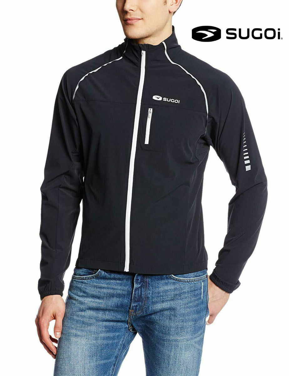 Sugoi Mens RSR Lightweight Sports Jacket - Black – Sportandleisure.com