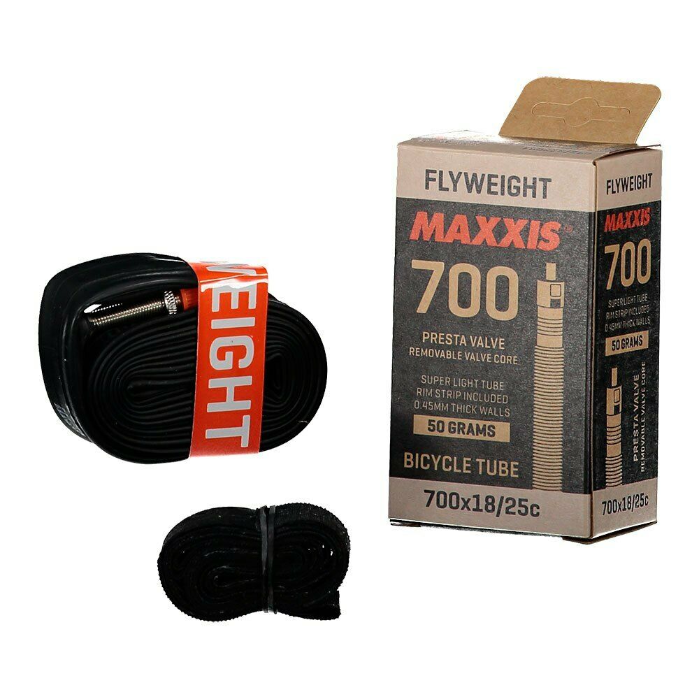 Maxxis Flyweight 700 x 18-25c Inner Tube - 36mm Valve | Sport & Leisure
