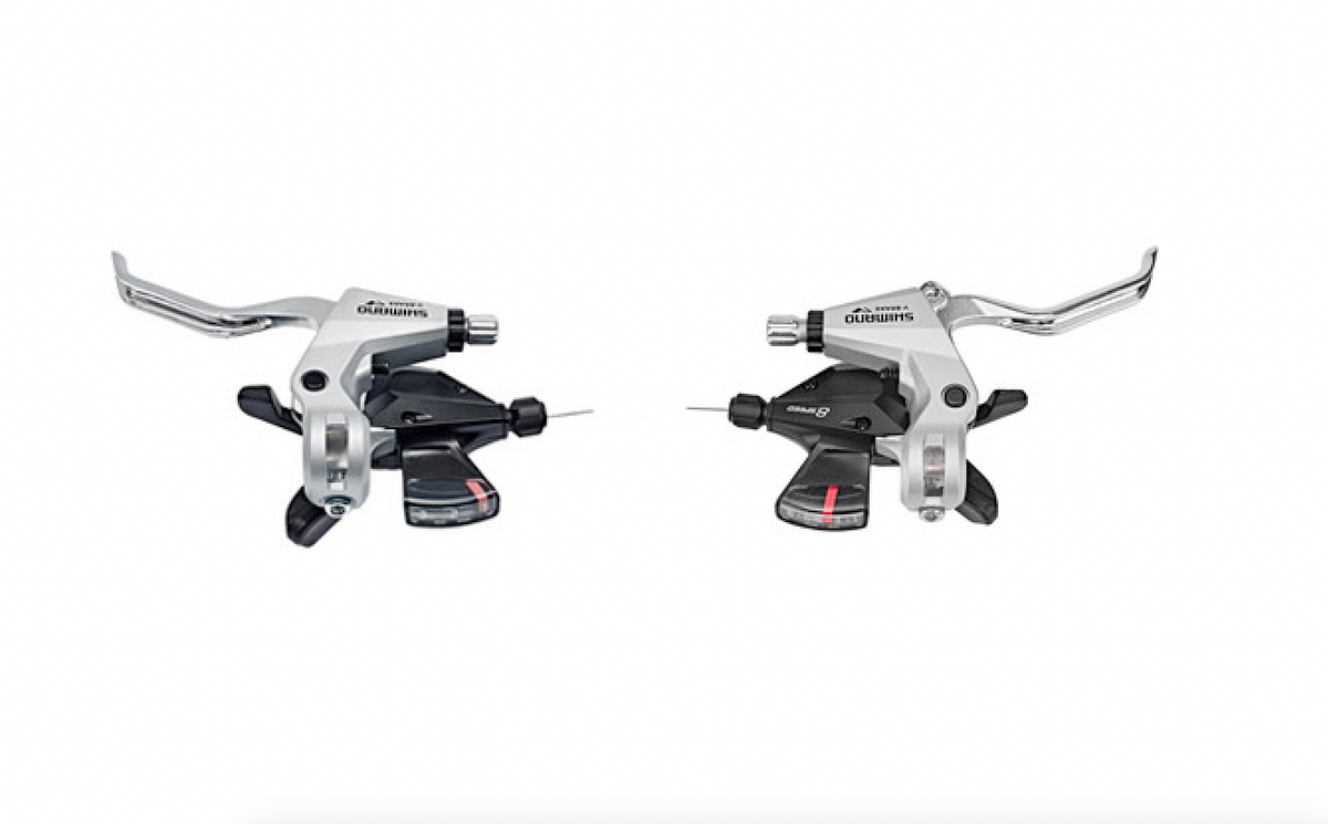 Shimano Acera ST-M310 Brake / Shifter Set - 3 x 8 Speed - Silver ...
