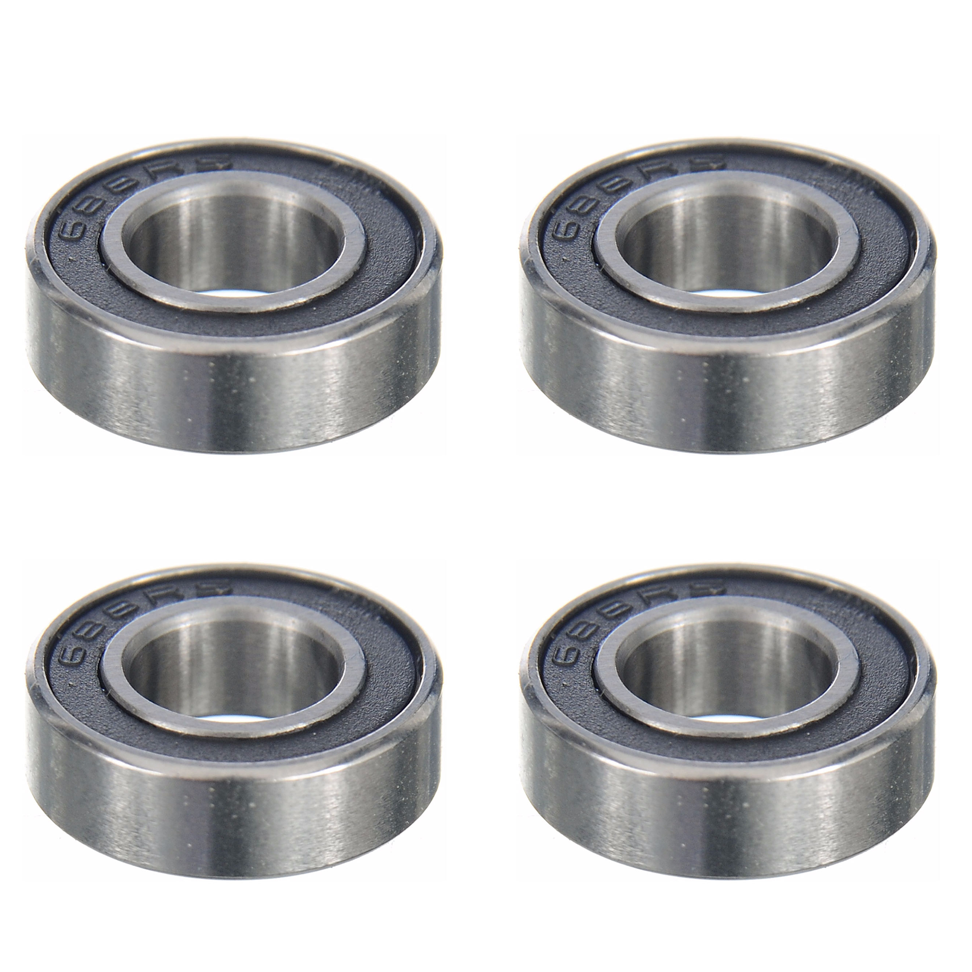 Ceramic Sealed 688 2RS Bearings For Front Hub - 4 Pack
