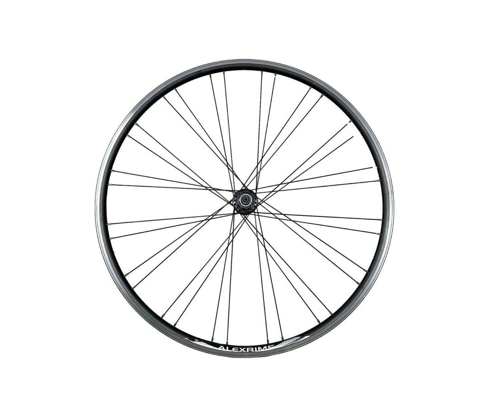 Alex Rims R500 Aluminum Clincher 700c Wheelset - 9/10 Speed - Black